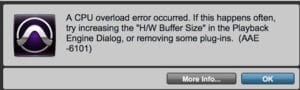 Error Protools AAE: solución a código AAE de ProTools - ACUSMATICA